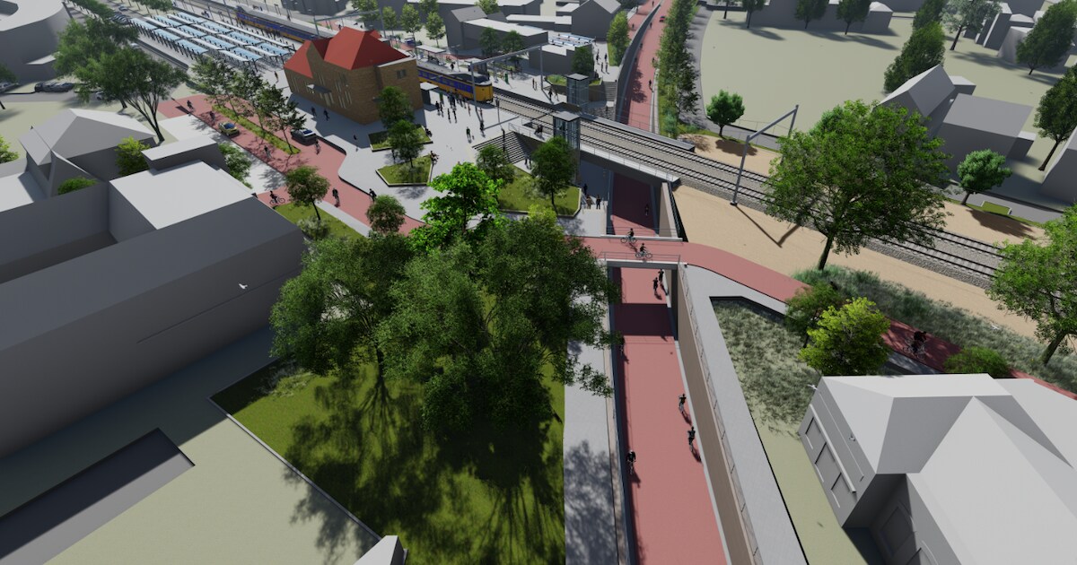 Helling tunnel station Gilze-Rijen te steil voor ouderen, nieuw ...