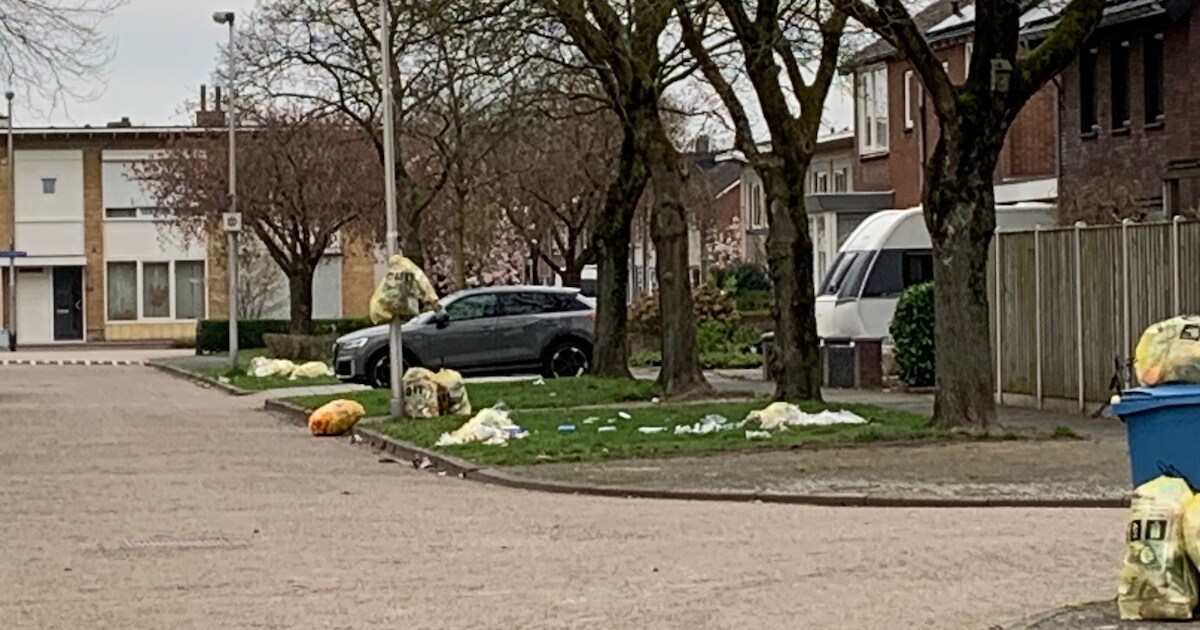 Die speciale ringen tegen plastic rotzooi op straat blijven Heusden ...