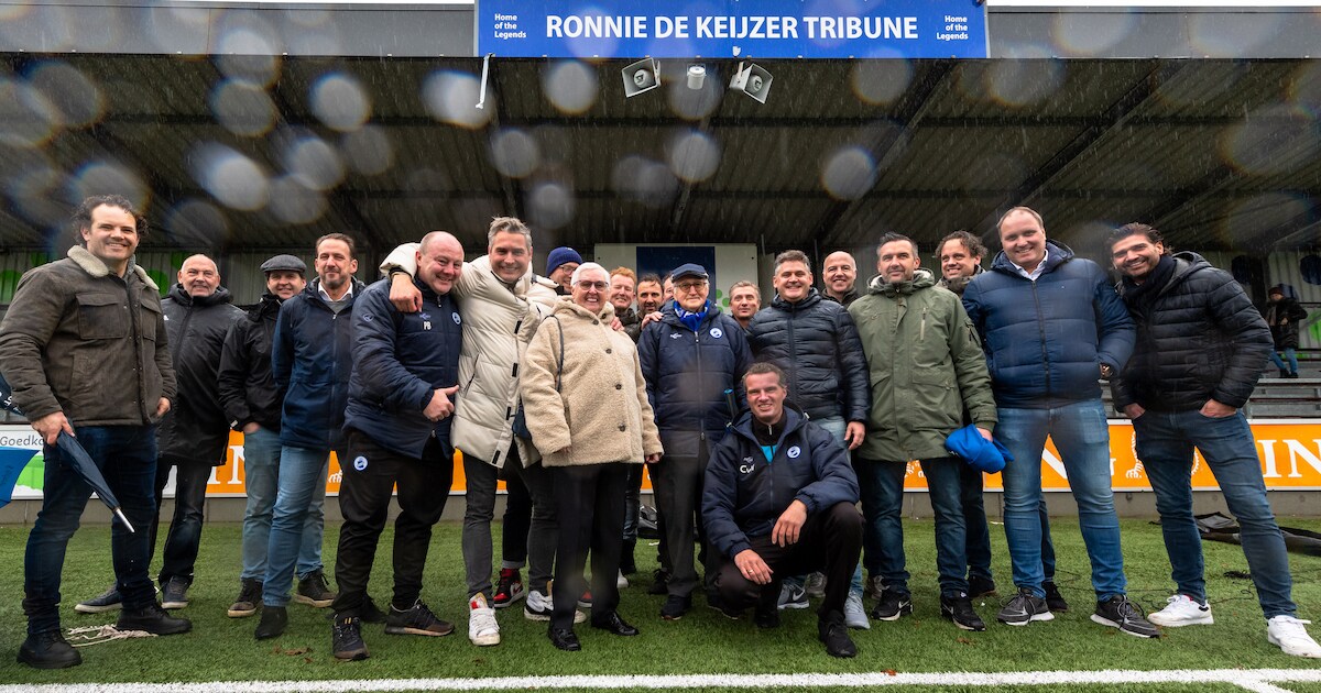 Natuurlijk moest MOC’17-erelid Ronnie de Keijzer een eigen tribune ...