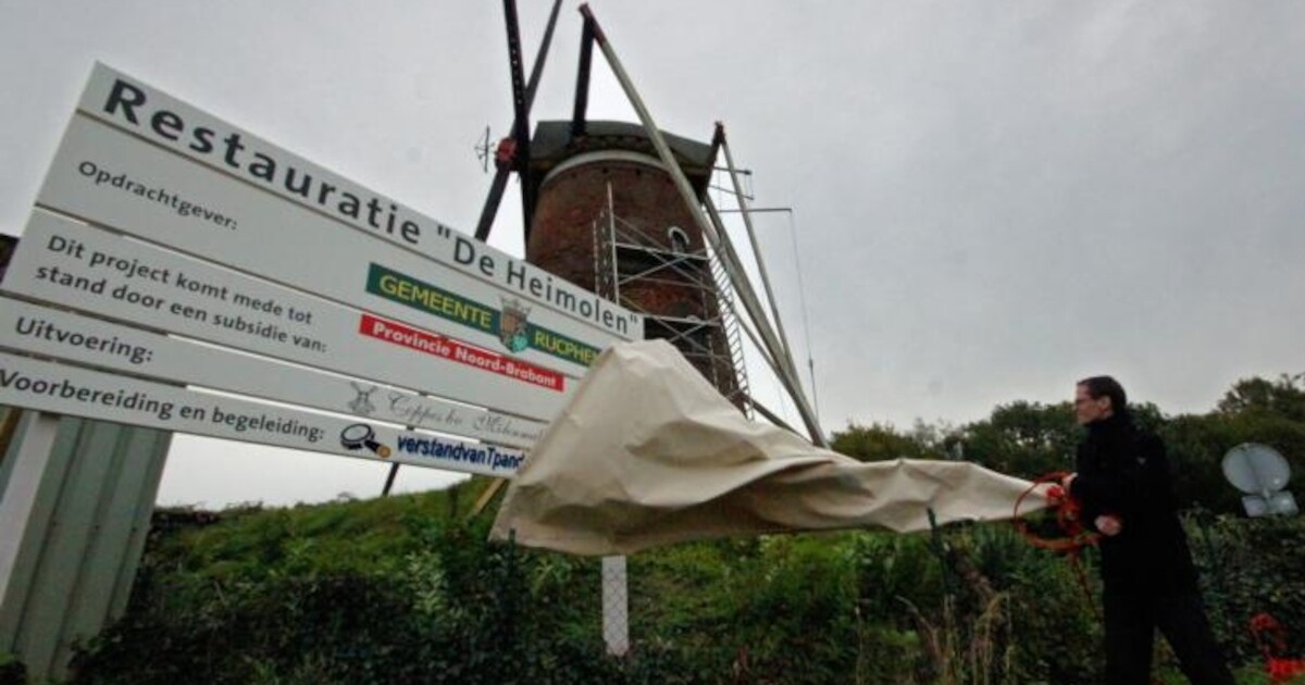 Restauratie Heimolen nu officieel begonnen | Roosendaal | bndestem.nl