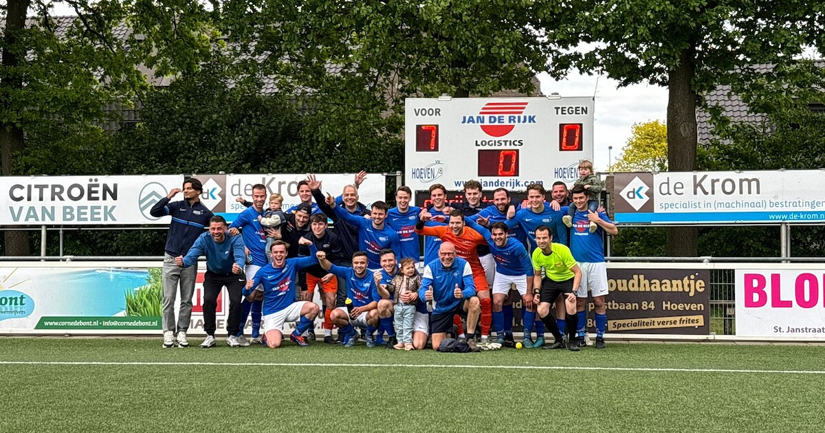 Ongeloof bij Hoeven dat gehakt maakt van Victoria’03 tijdens derby van ...