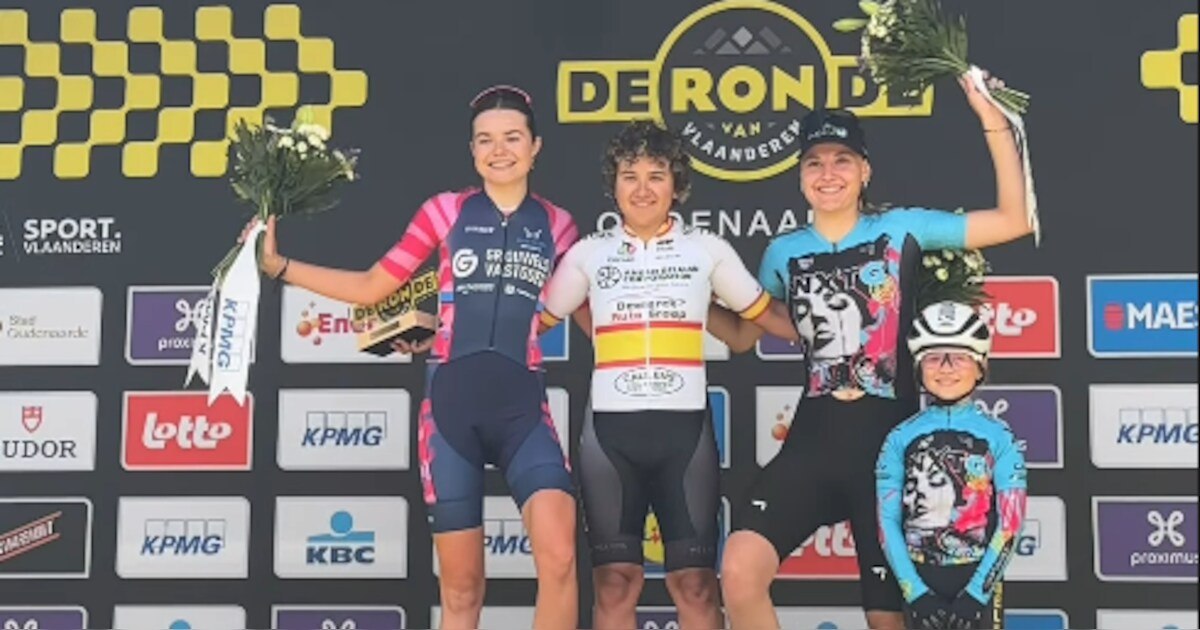 Megan Arens blijft imponeren: Kruiningse tweede in juniorenversie Ronde ...