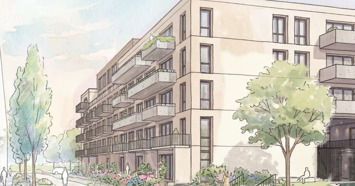Plan voor 85 sociale huurappartementen op braakliggend terrein Laan van ...