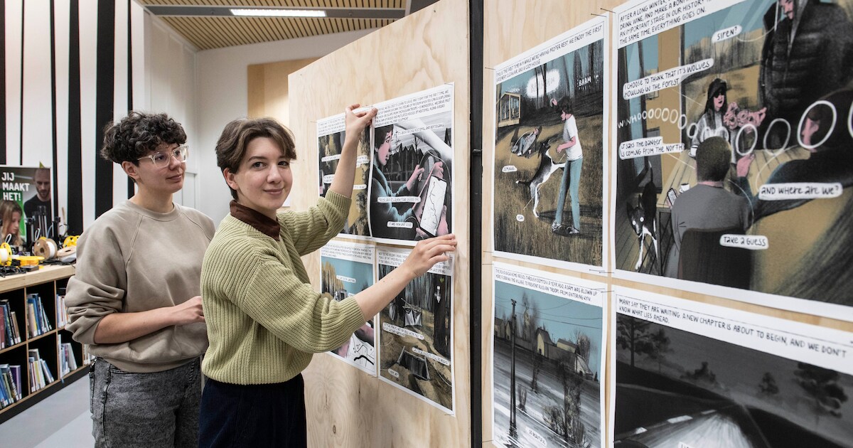 Jenya en Anna tekenen krachtige strips over dagelijks leven in Oekraïne ...