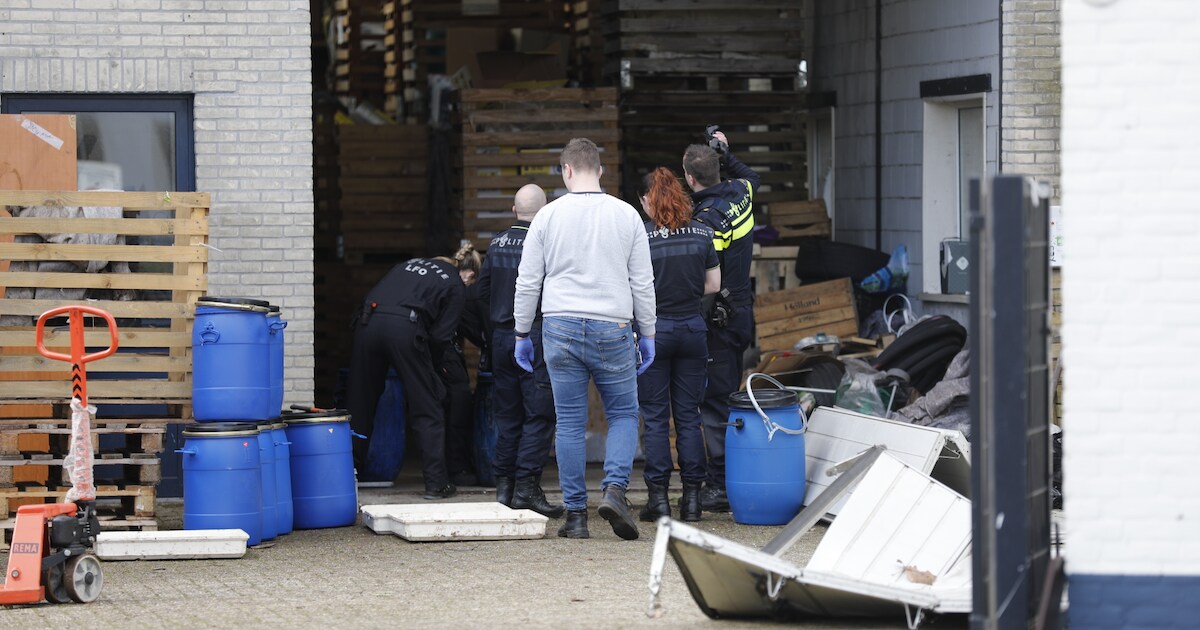 In ‘drugsfabriekje’ stond kookketel van bijna 1000 liter: ‘Een lab? Ach ...