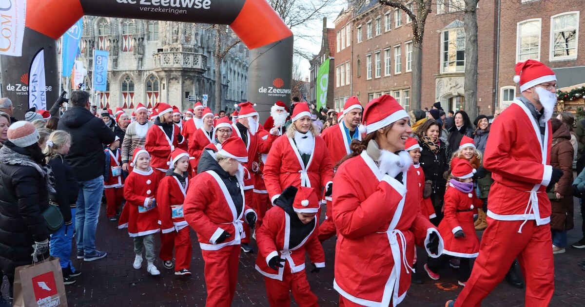 Ho-ho-hollen als een kerstman: doe mee aan de Santa Run 2025 in ...