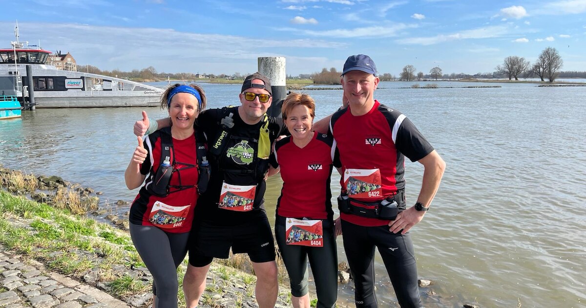 Kwartet uit Etten-Leur, onder wie oud-burgemeester, loopt Rotterdamse ...