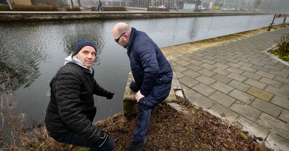 Eindhovenaren Floris en Remy trekken man uit ijskoud kanaal: ‘Hij had ...