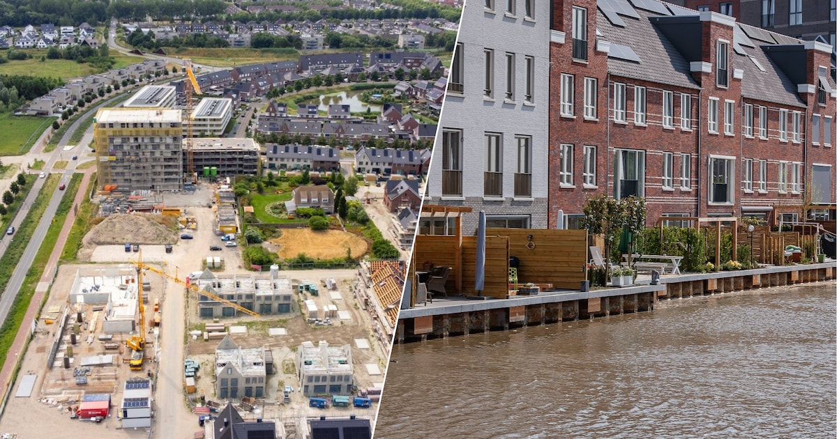 Van Plein 13 tot aan de Binnenschelde, overal schieten de woningen als ...