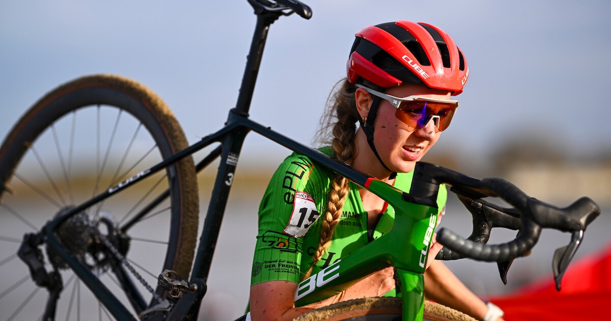 Moederdroom kwam uit, nu is ze terug in veldrittop: ‘Was bang om voor ...