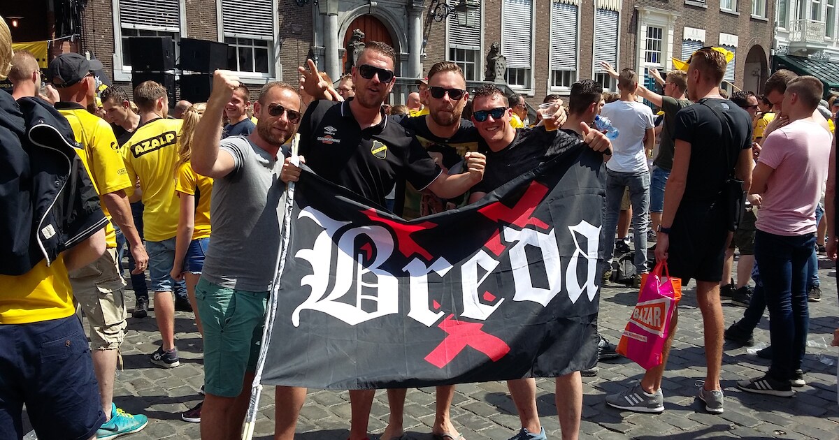 Geïmproviseerde vlag voor NAC | Breda | BN DeStem.nl