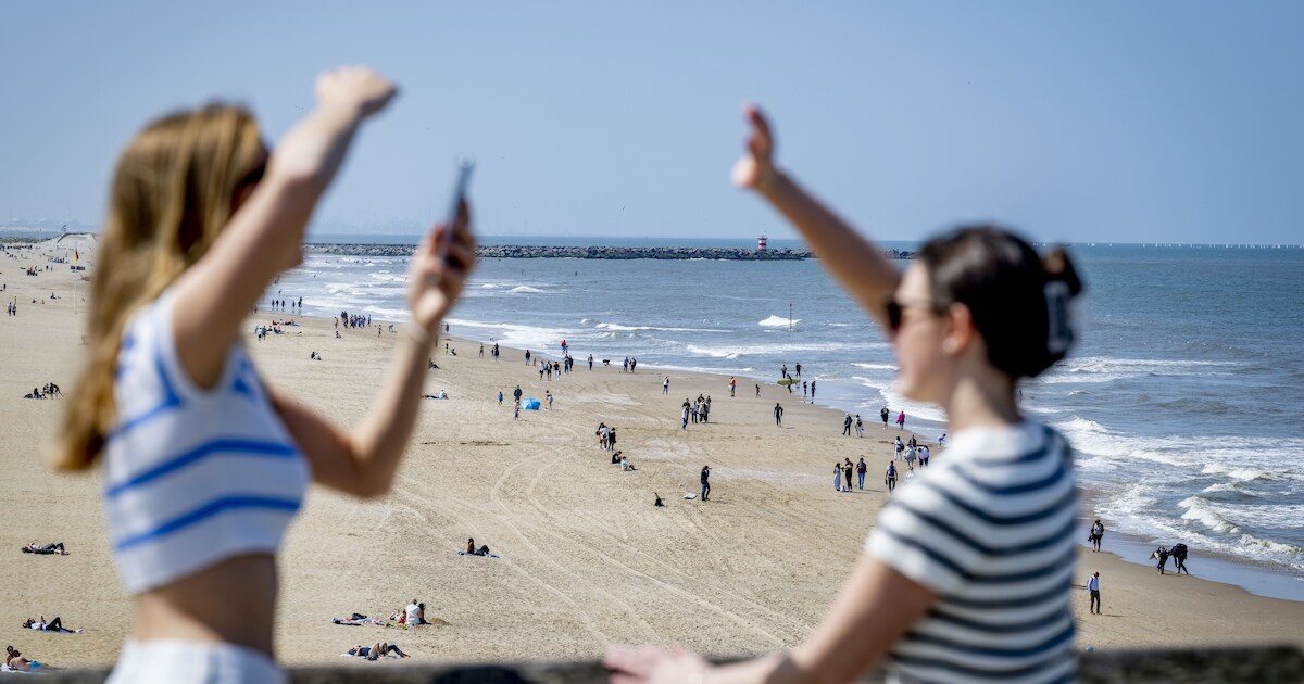 Strandweer op komst, met vanaf het weekend kleine kans op 30 graden ...