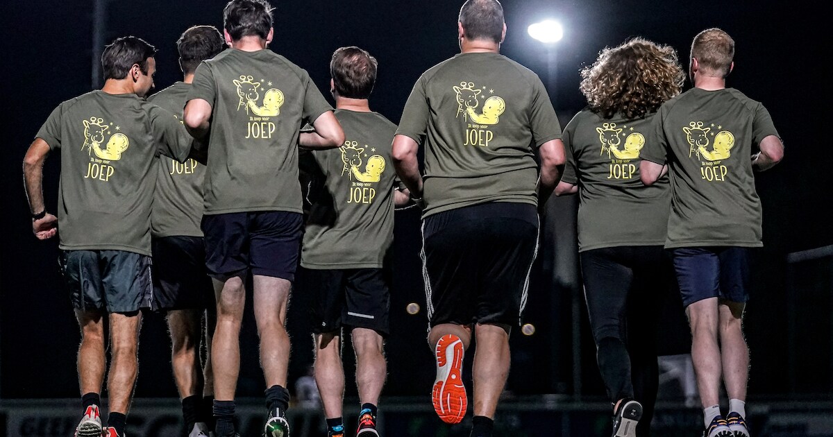 Samen aan de start Singelloop voor overleden Joep: dik 10.000 euro voor ...