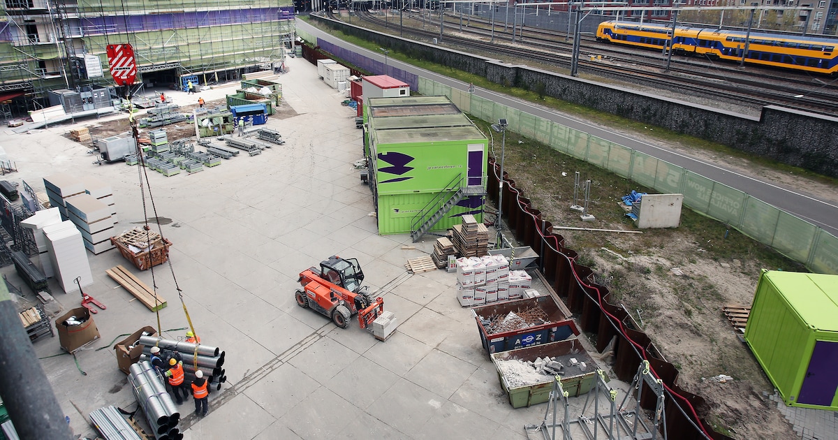 Naast het station van Breda verrijzen de drie kolossen van 5Tracks: ‘We ...