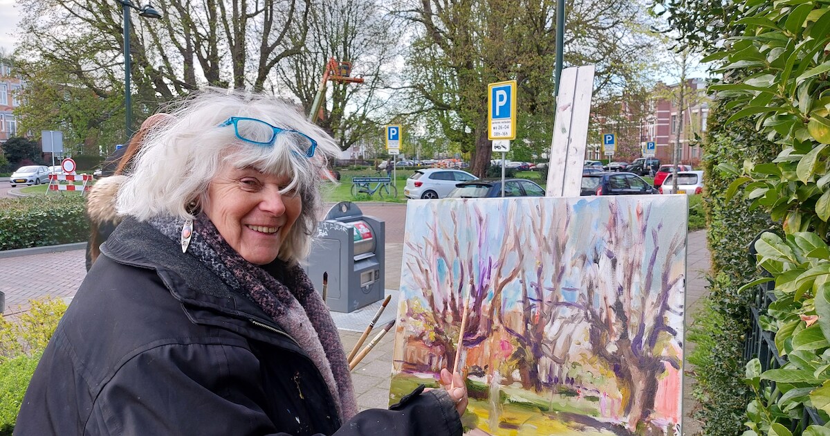 Broedende duif blijft zitten bij kap historische kastanjes Baronielaan: ‘Heftig om te zien ...