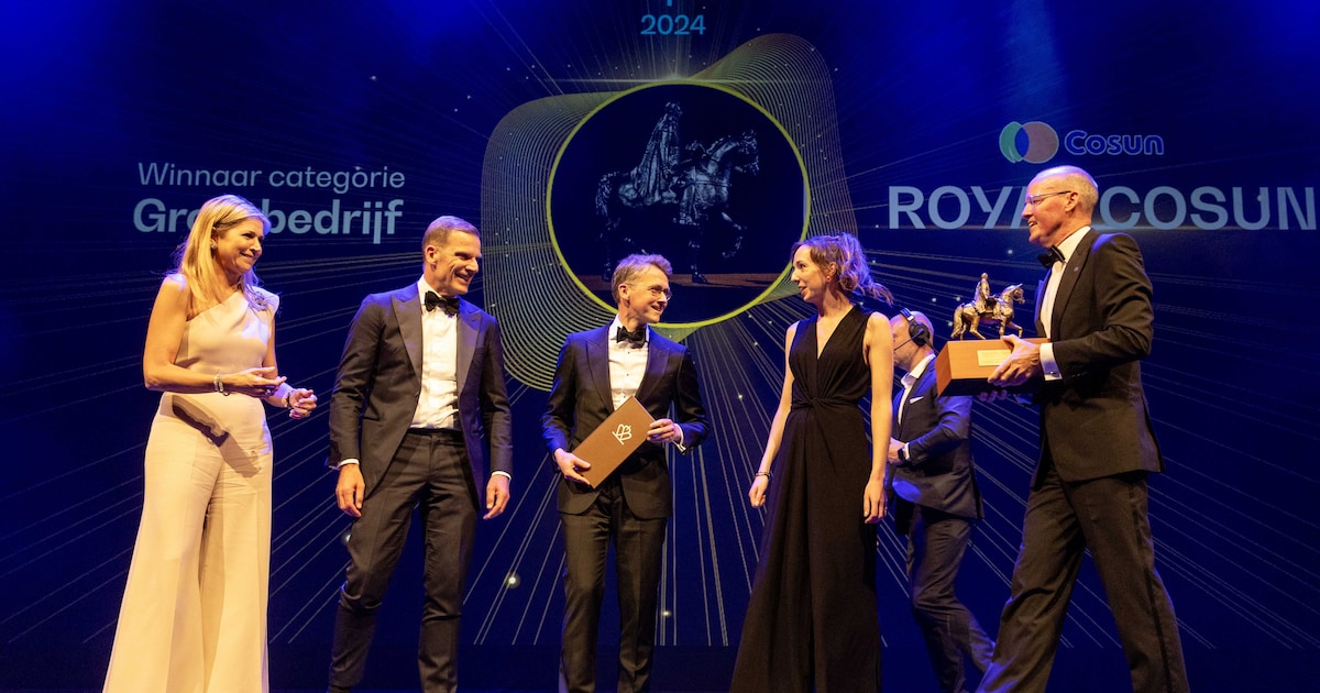 Royal Cosun uit Breda wint de ‘Oscar’ van het Nederlands bedrijfsleven ...