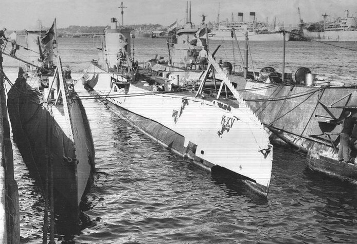 Wrak van Nederlandse onderzeeboot Hr. Ms. K XI voor kust Australië ...