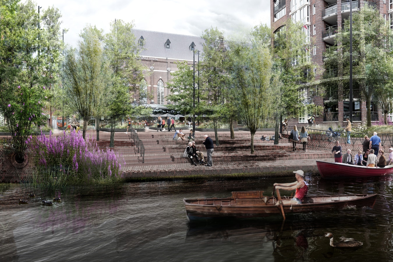 Nieuwe Mark wordt groene long van Breda: ‘Met de jaren werden de ...