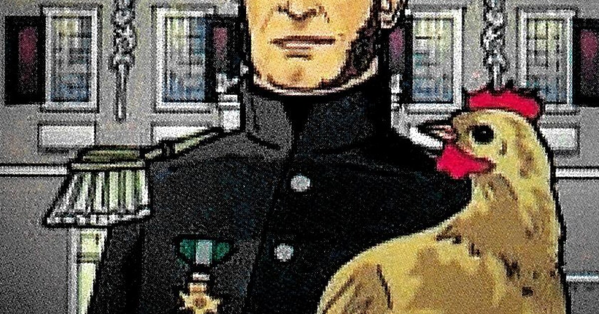 Uitvinder brak pootjes van levende kippen om zijn gipsverband te testen ...