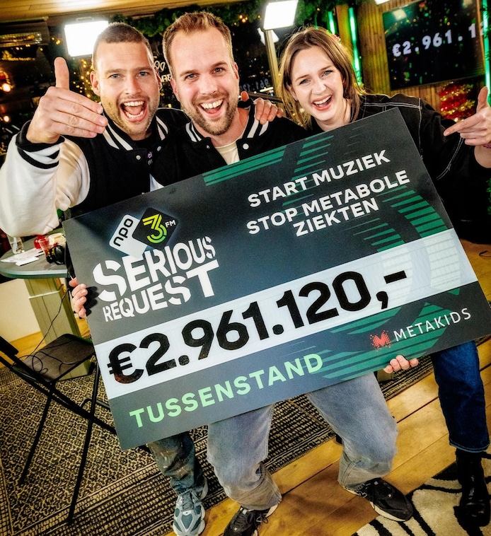 Glazen Huis van Serious Request breekt record: binnen één dag al bijna 3 miljoen euro binnen ...