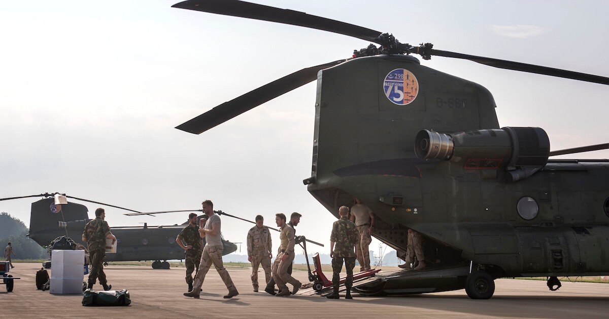 Chinooks Gilze-Rijen op pad voor blushulp in Albanië | Oosterhout | BN ...