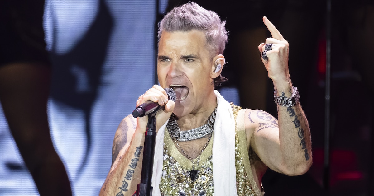 Robbie Williams opent eerste eigen kunstexpositie in Moco Museum ...