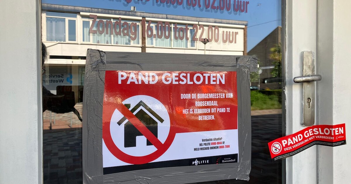 Omwonenden horen explosie bij shoarmazaak in Roosendaal, nu moet pand ...