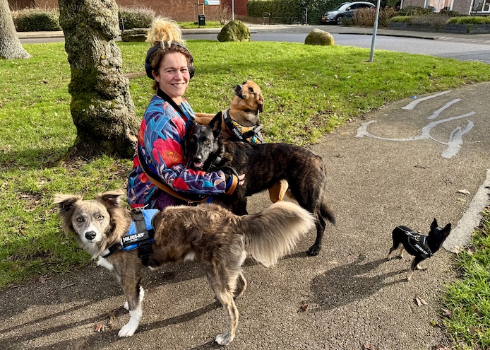 Ellen heeft vier honden, zes katten en nog veel meer: ‘Ik heb veel ...