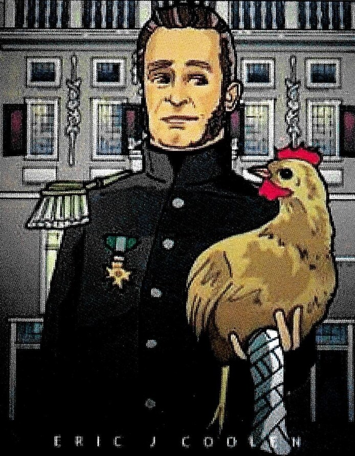 Uitvinder brak pootjes van levende kippen om zijn gipsverband te testen ...