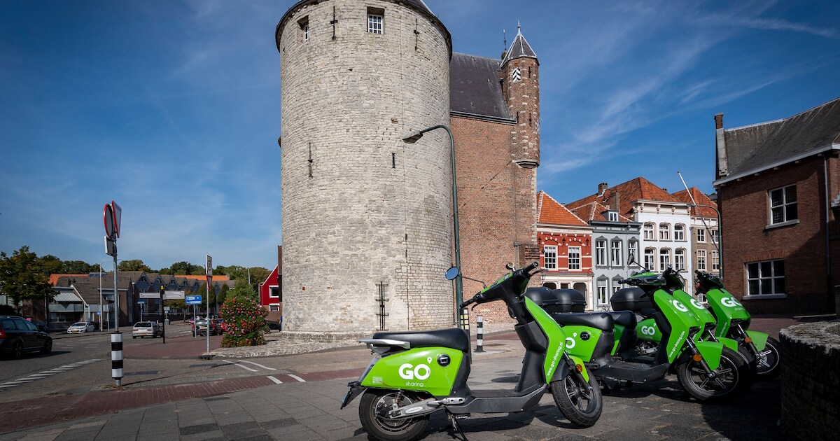 Dag elektrische deelscooters: Go Sharing na drie maanden al weer weg ...