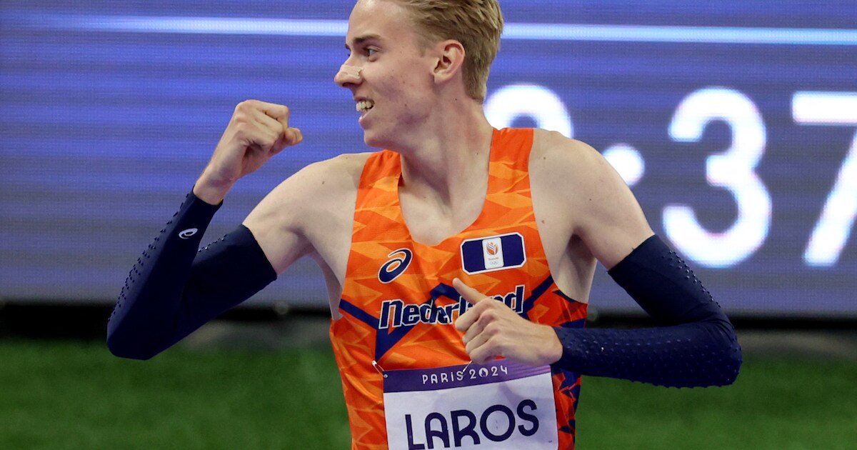 Niels Laros (19) uit Oosterhout met ‘beetje geluk’ naar finale 1500 ...