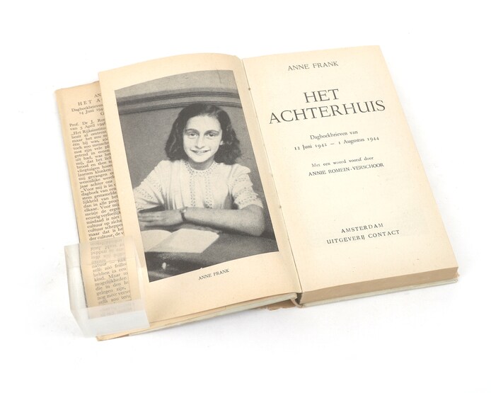 Stel koopt dagboek van Anne Frank in kringloopwinkel, het blijkt een ...