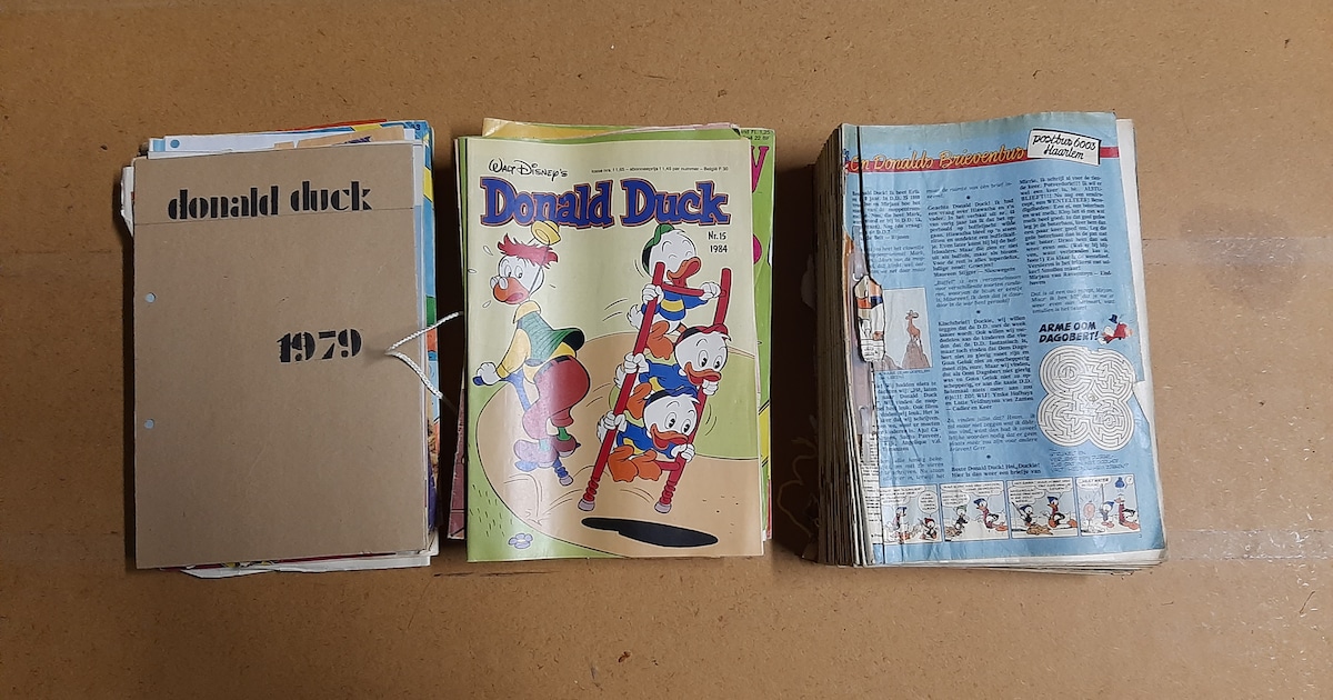 Wie heeft er belangstelling voor oude jaargangen van Donald Duck ...