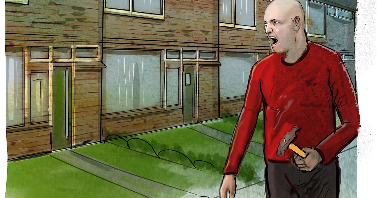 Met hamer zwaaiende Patryk verpest woongenot Etten-Leurse familie ...