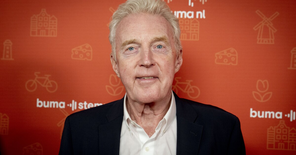 André van Duin neemt oeuvreprijs in ontvangst bij Buma NL Awards ...