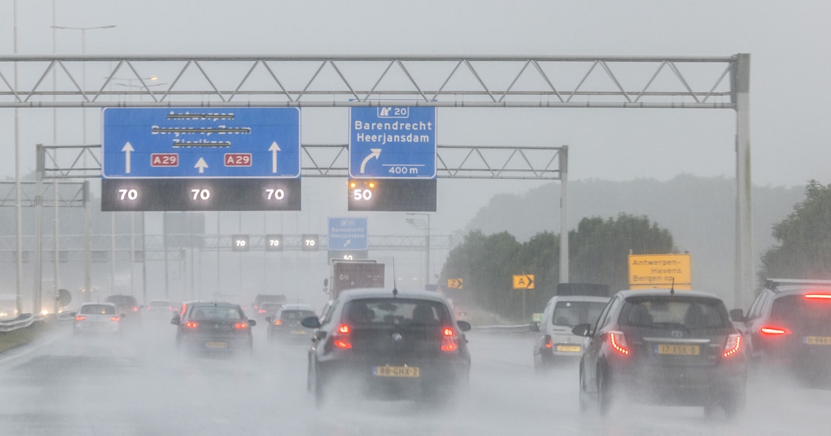 Veel regen en windkracht 8: ANWB verwacht dinsdag een helse ...
