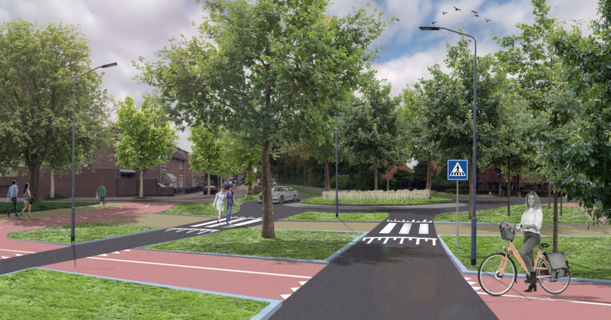 Drukke kruising in Bredase Heksenwiel wordt rotonde: meer verkeersveiligheid en vlottere ...