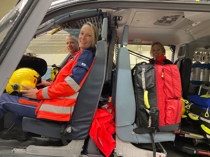 Werken op de traumahelikopter: ‘Je mag van binnen best huilen ...