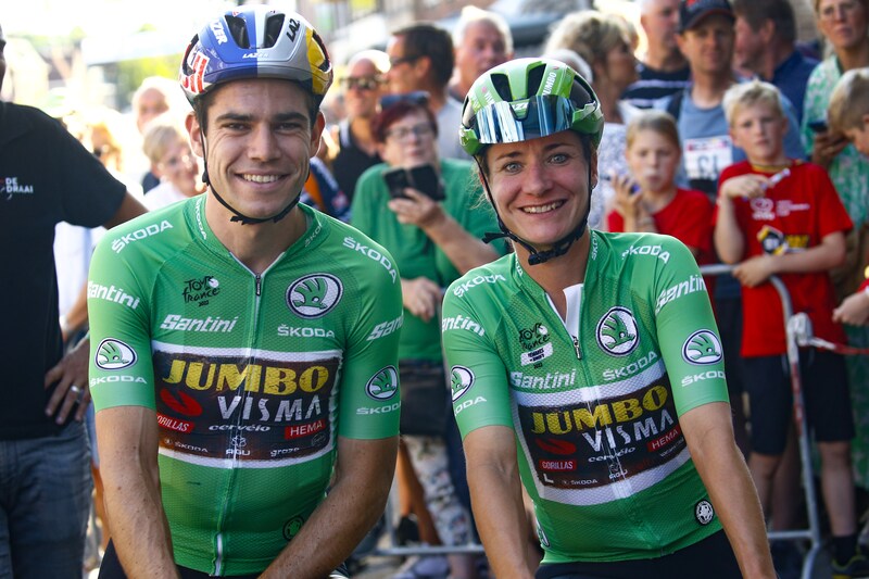 Tijden dat Van Aert en Vos de Draai van de Kaai groen kleurden zijn ...