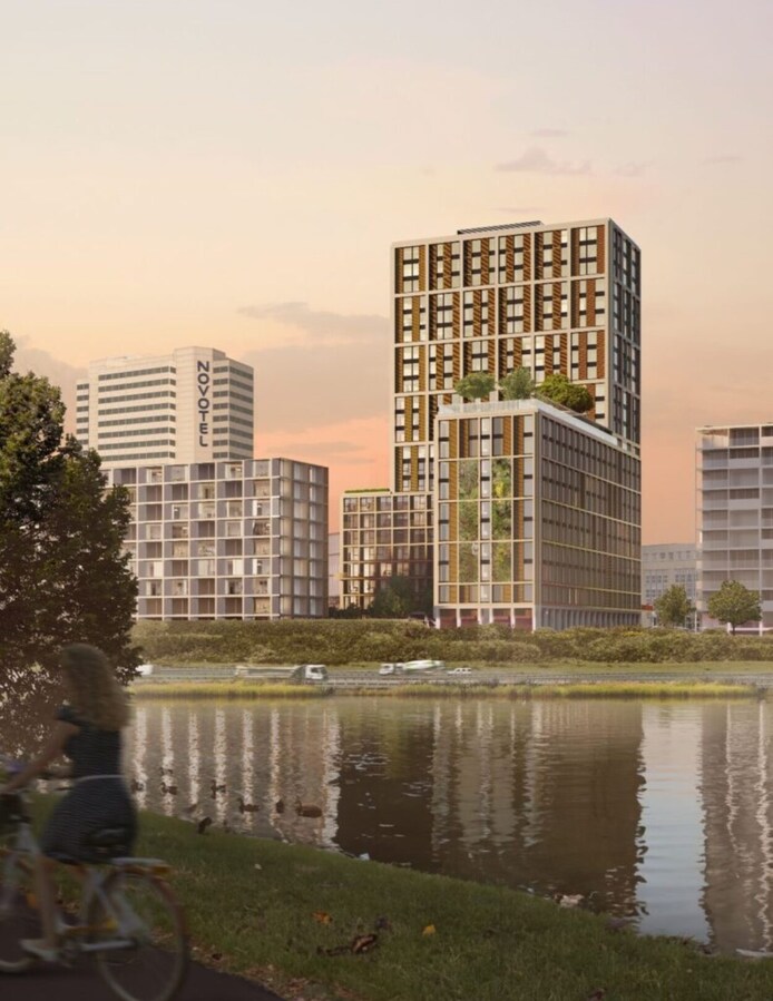 Dit nieuwbouwproject in Rotterdam-Oost is speciaal voor studenten en ...