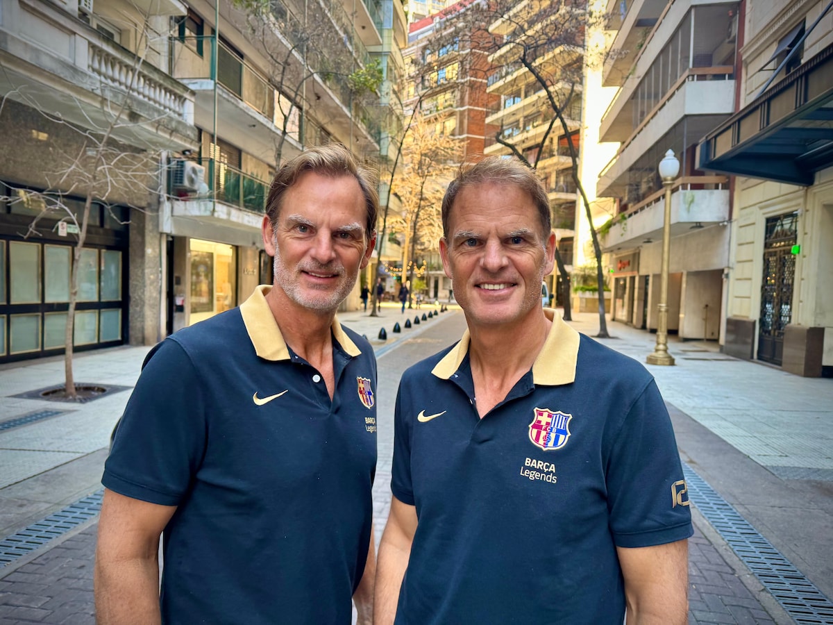 Met Frank en Ronald de Boer en Phillip Cocu in Buenos Aires: ‘Bij ...