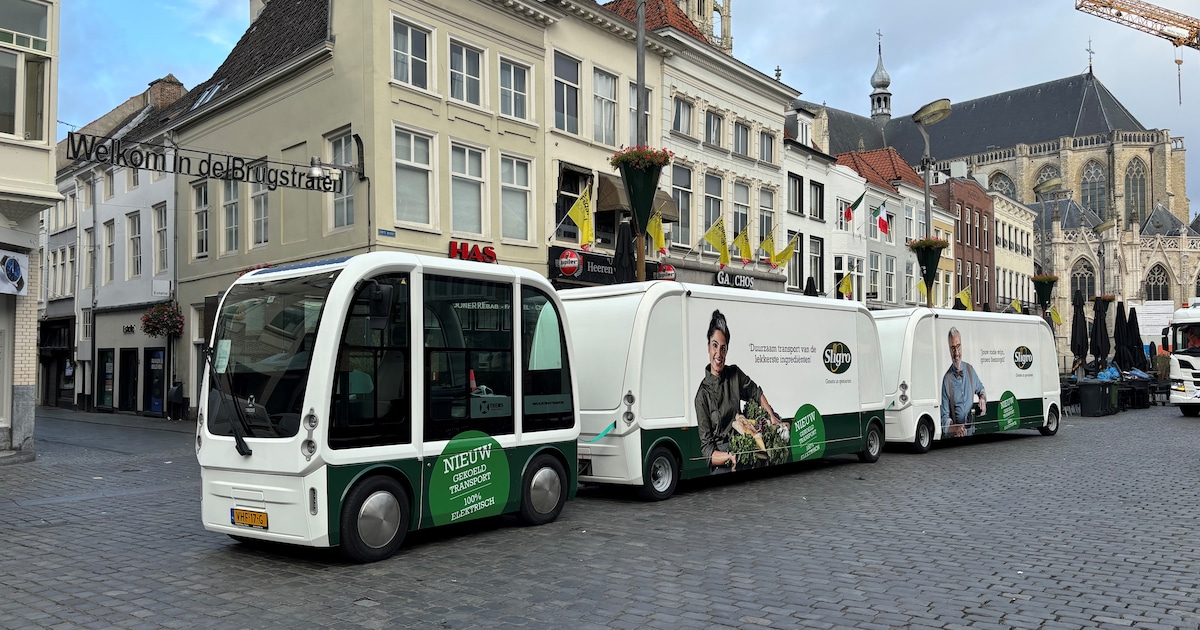 Nieuw beeld in de straten van Breda: horeca 'groen' bevoorraad met ...