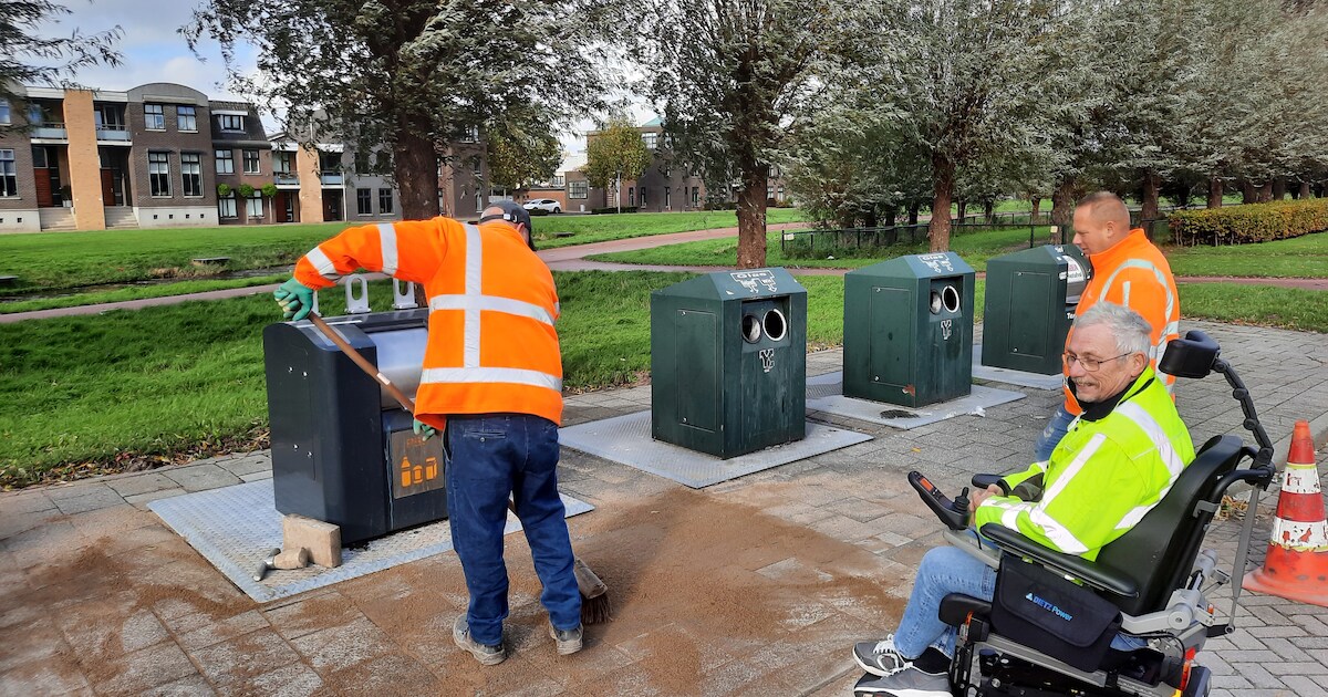 Gemeente Etten-Leur herstelt gevaarlijk stoepje bij containers Leurse ...