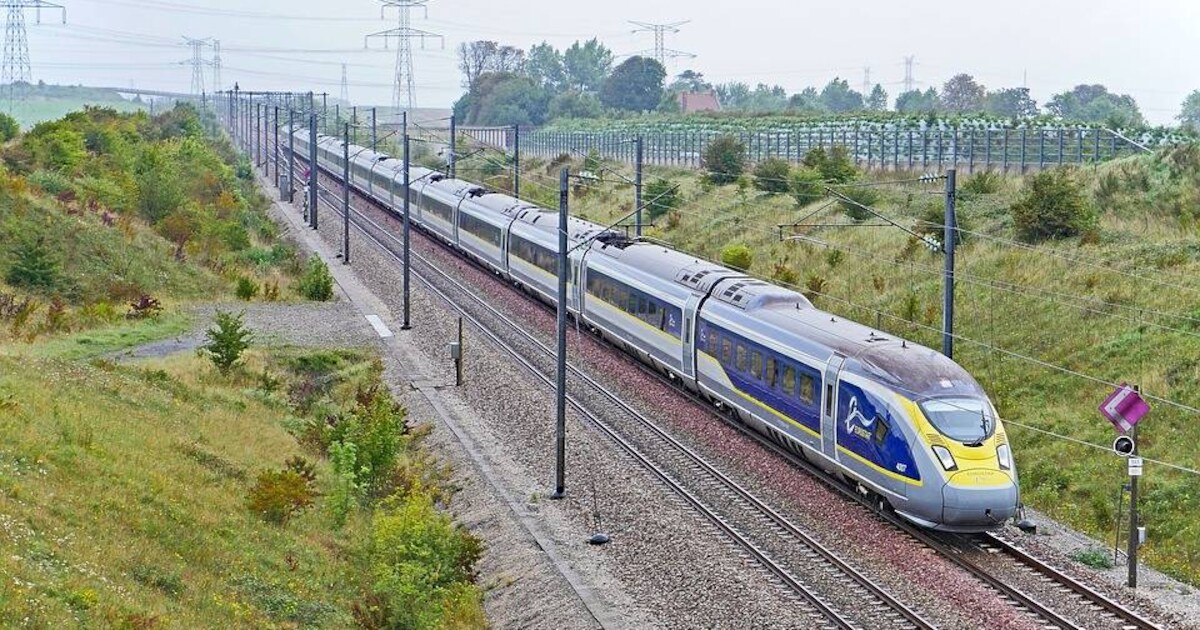 Eurostar-trein rijdt door rood en maakt noodstop op HSL-traject bij ...