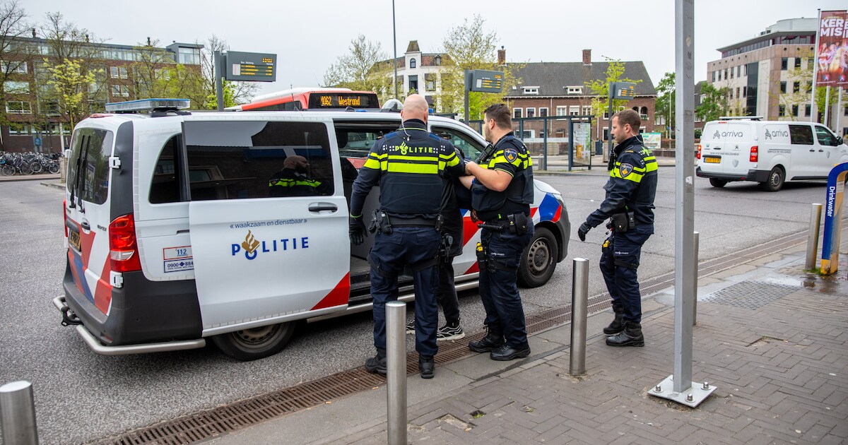 Man rent over treinspoor bij station Roosendaal tijdens vluchtpoging ...