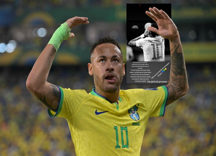 Toch geen rentree voor Neymar bij Brazilië: ‘Iedereen weet hoe graag ik wil terugkeren ...