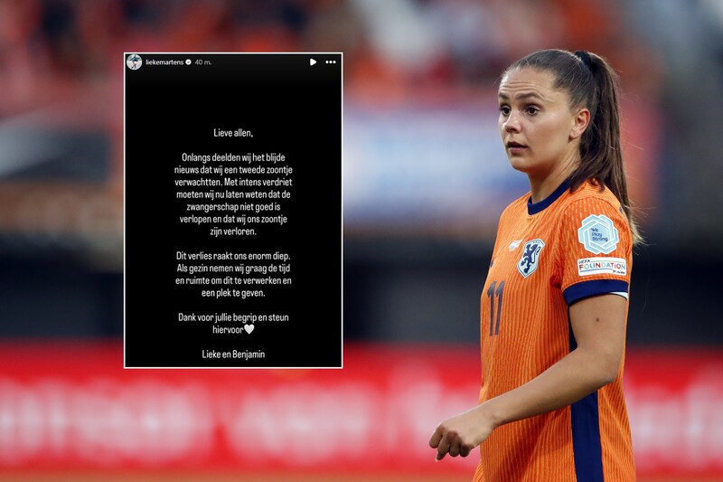 Zwangerschap Lieke Martens niet goed verlopen: ‘Intens verdriet ...