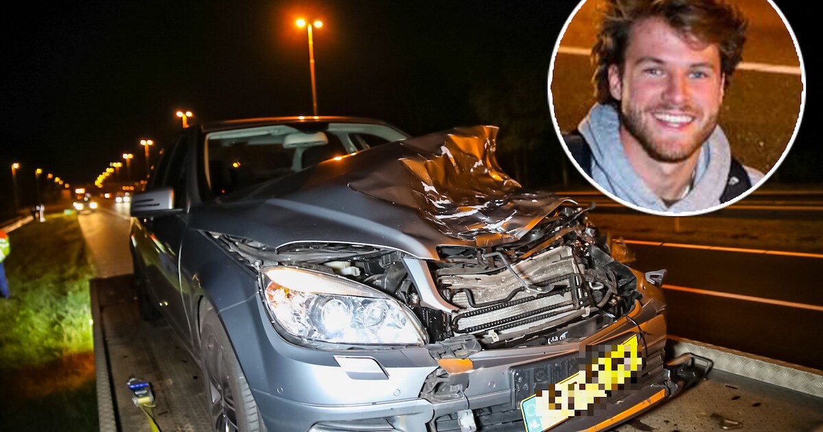 Léon (22) rijdt van training naar huis als plots ‘groot beest’ opduikt ...