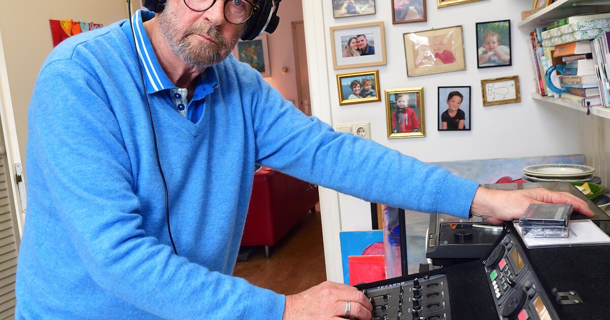 Op je 74-ste nog een dj-opleiding voltooien; Kees Luijkx voelt zich nog ...
