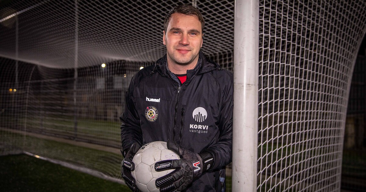 Bij deze vierdeklasser vist de doelman zelden de ballen uit het net ...
